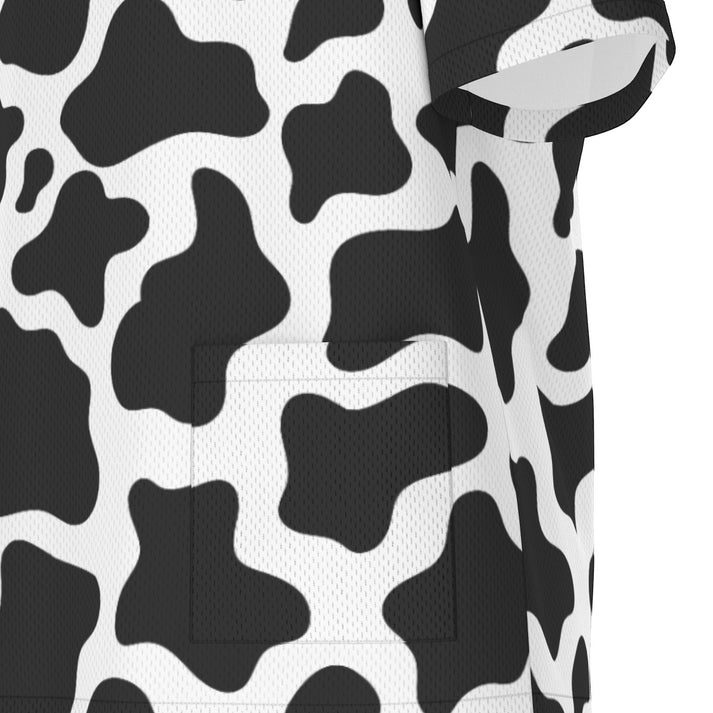 Cow Print Scrubs Hospital Scrubs Cow Pattern Nursing Scrubs Cow Spots ...